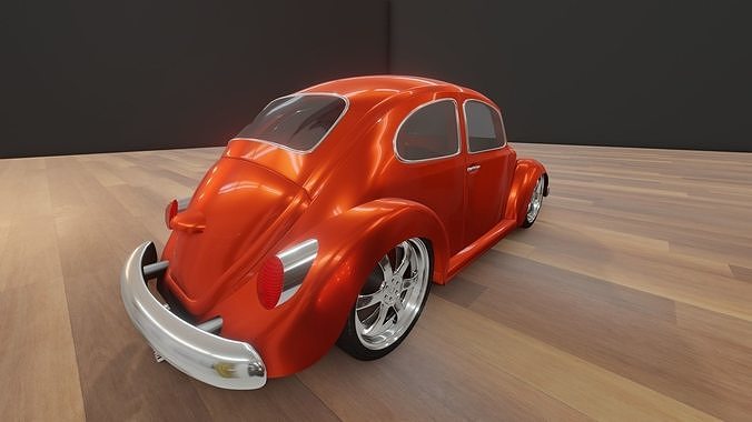 vw beetle 3D model | CGTrader