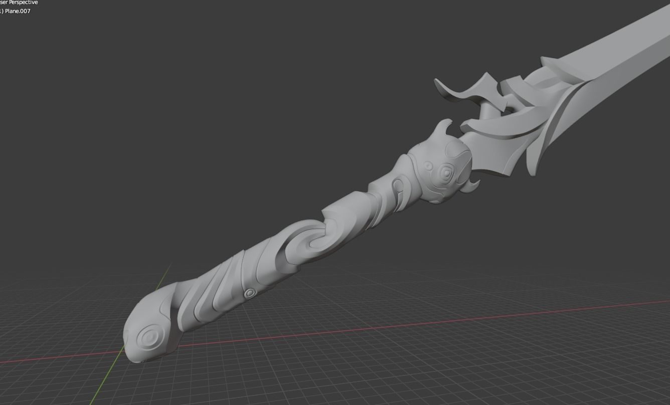 DmC Devil May Cry Dante Sword Rebellion 3D model 3D printable | CGTrader
