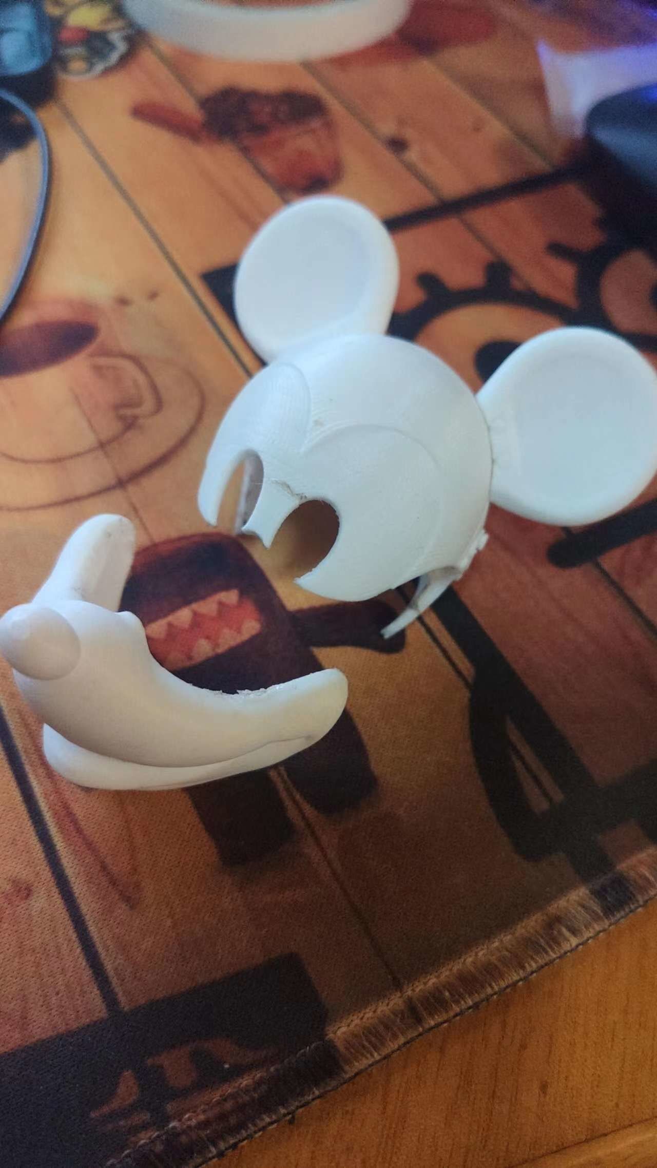 Mickey Mouse mask headgear 3D model 3D printable | CGTrader