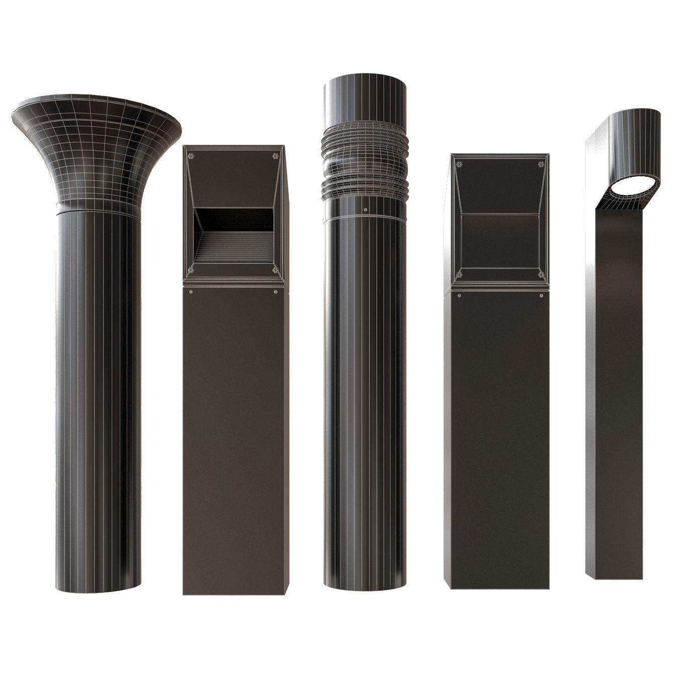 Bega bollard lights 3D model | CGTrader