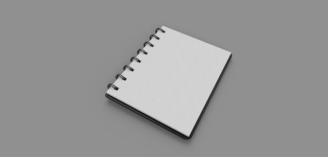 Sketchbook 3D model | CGTrader