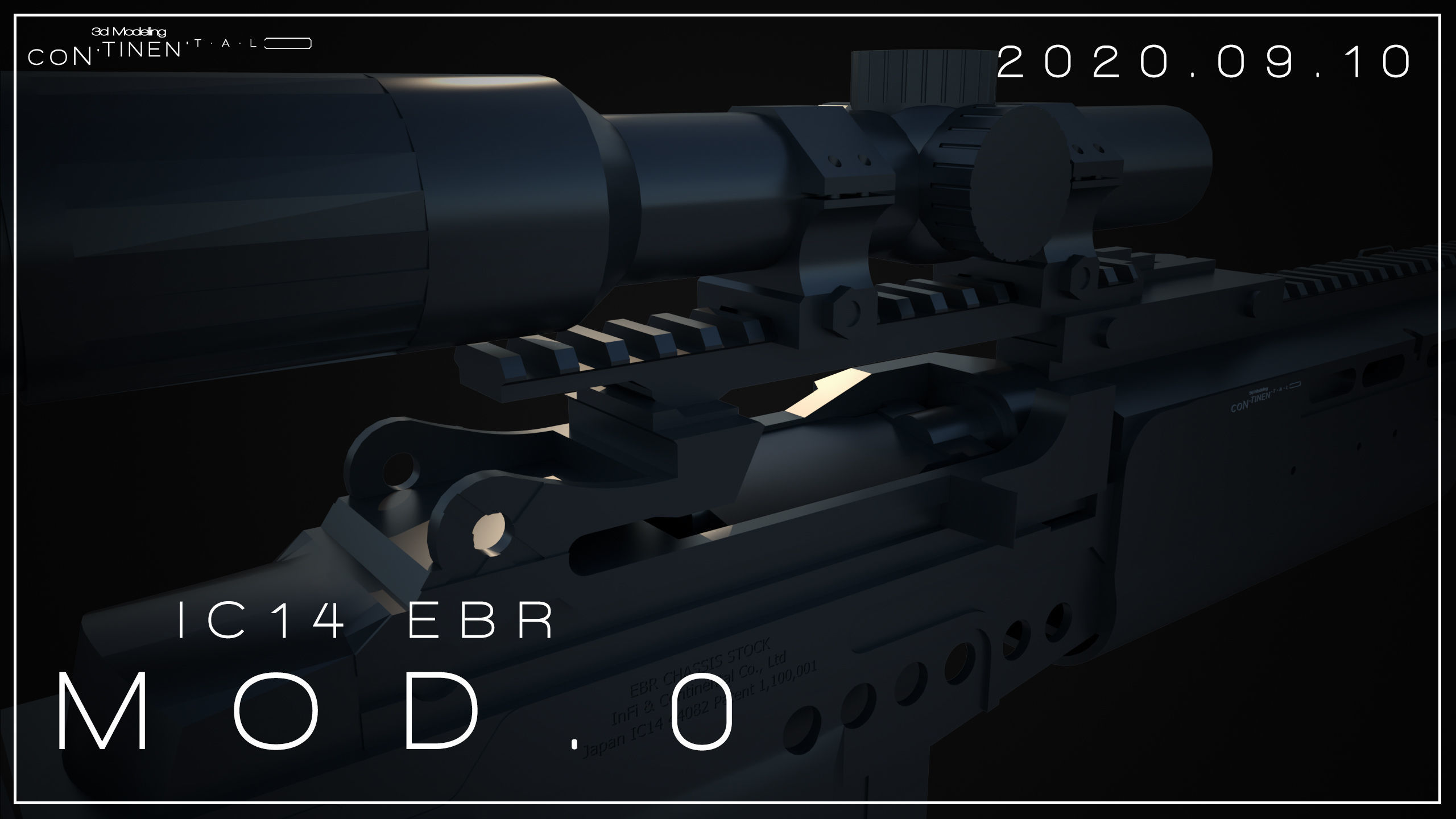 IC14 EBR Mod0 3D model rigged | CGTrader