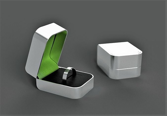 Ring box 3D model | CGTrader