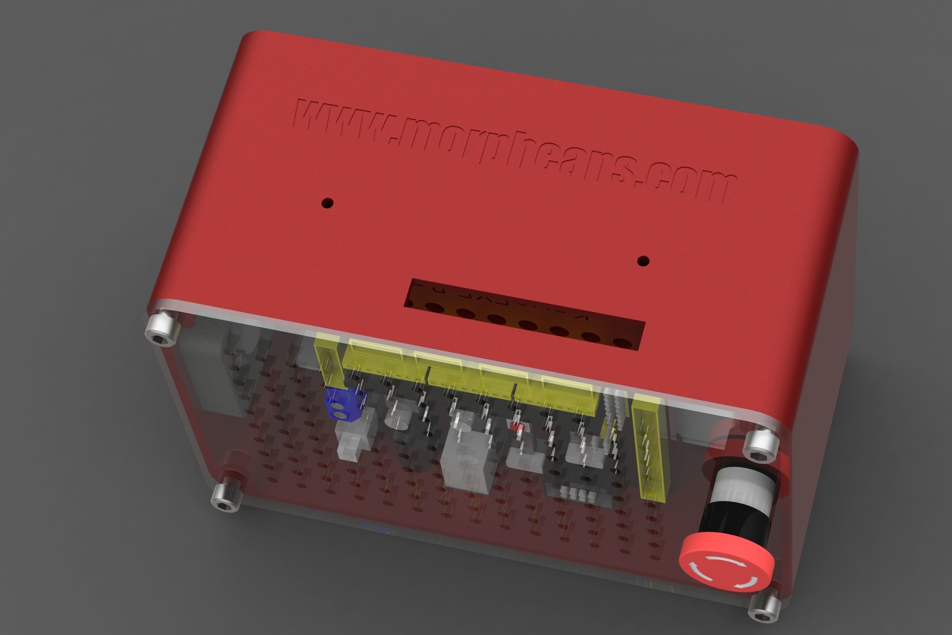 3D printer or CNC laser printable enclosure 3D model 3D printable ...