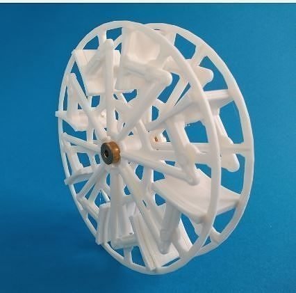 3d Printed paddle wheels kit for RC model boat 3D model 3D printable ...