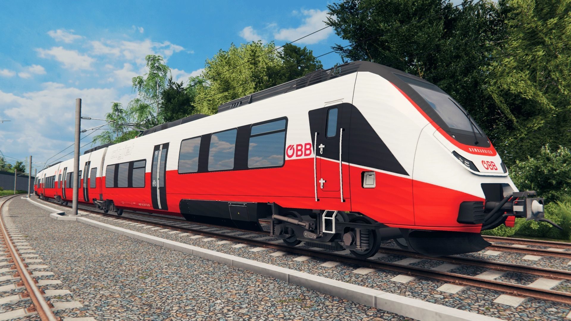 3D model Bombardier Talent 3 OEBB CityJet VR / AR / low-poly | CGTrader