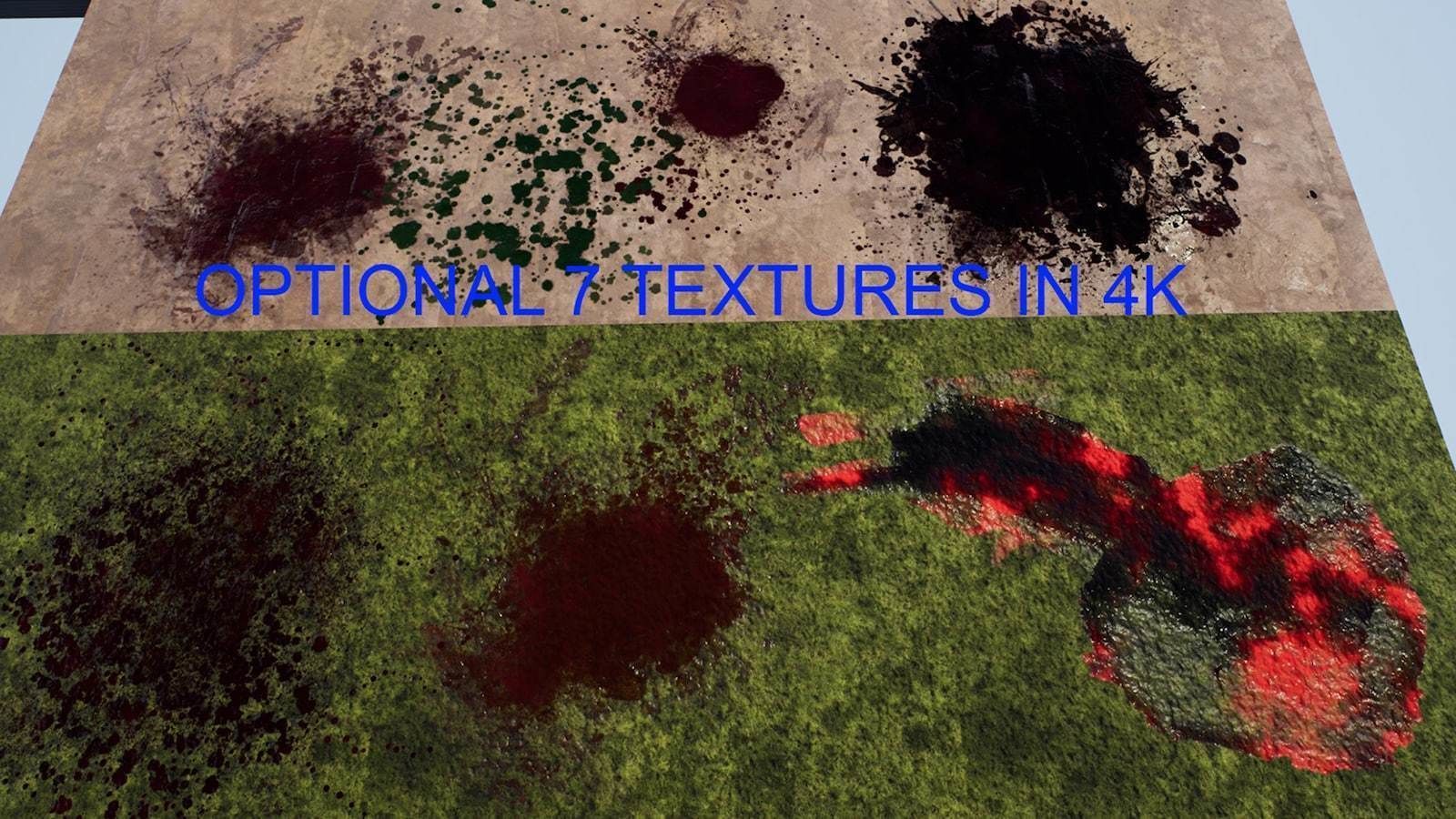 Blood Customizable 4K Texture | CGTrader