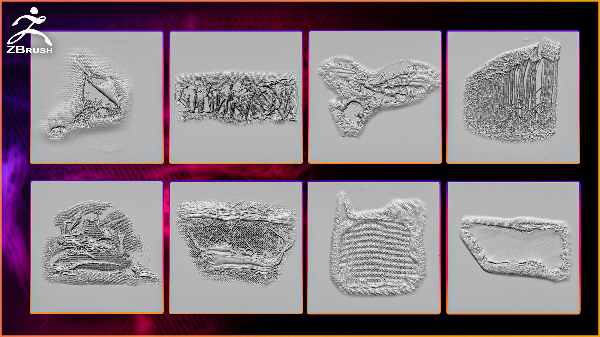 Torn Fabric Alphas 3D model | CGTrader