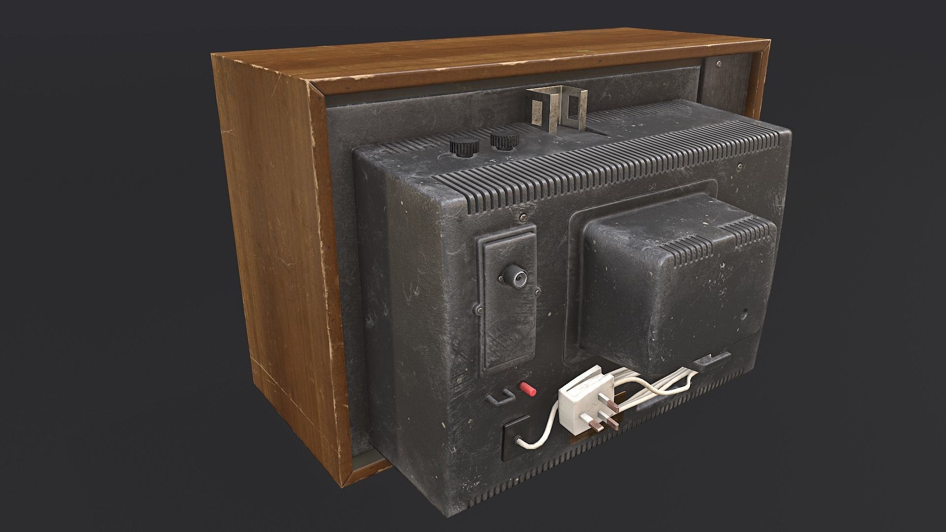 3D model Old Fashion TV Sony Trinitron VR / AR / low-poly | CGTrader