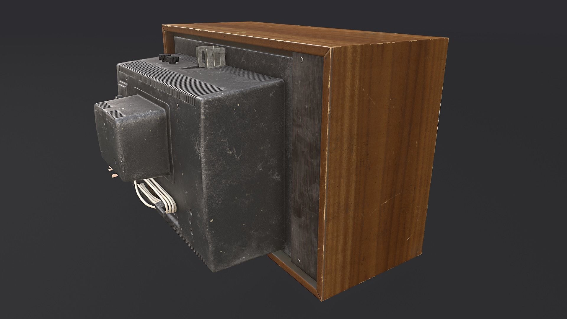 3D model Old Fashion TV Sony Trinitron VR / AR / low-poly | CGTrader