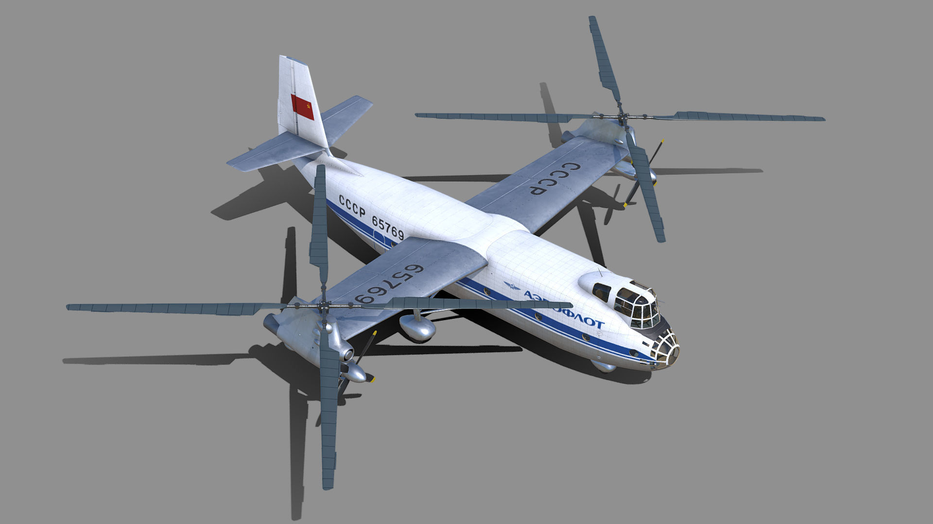 3D model Kamov Ka-22 VR / AR / low-poly | CGTrader