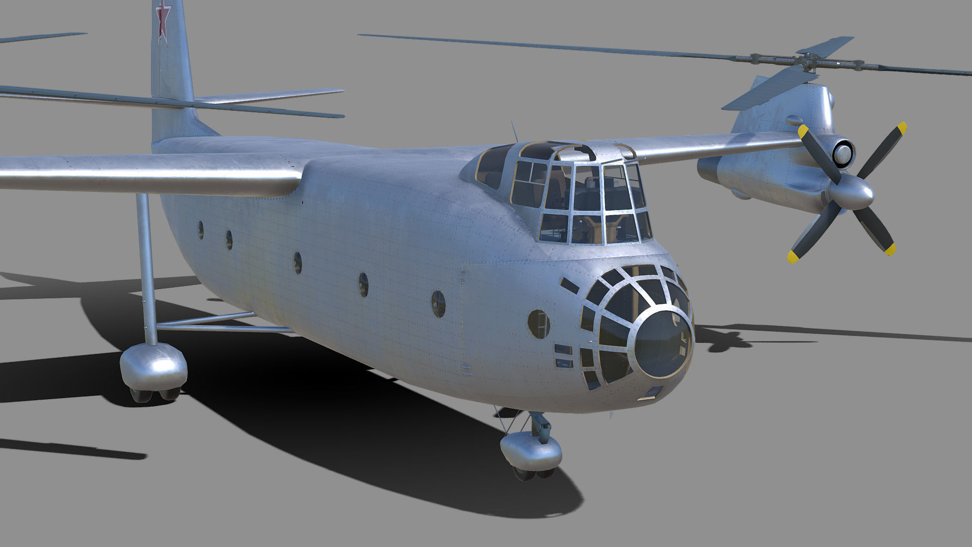 3D model Kamov Ka-22 VR / AR / low-poly | CGTrader