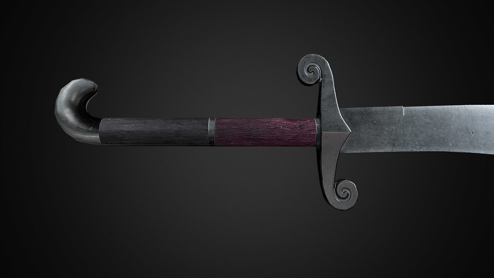 3D model Medieval One Hand Swords with Scabbard Pack VR / AR / low-poly ...