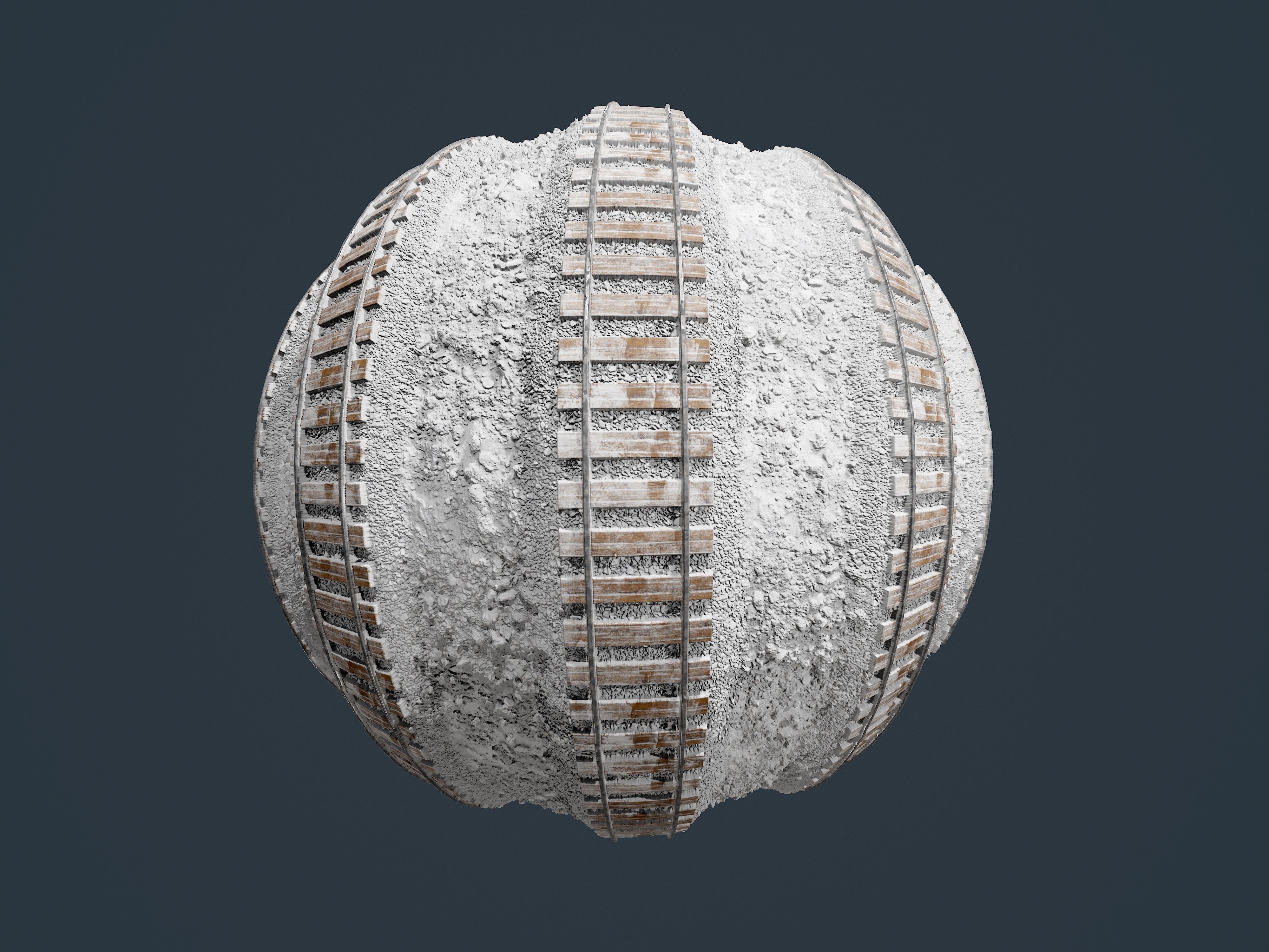 Train Tracks Seamless PBR Texture 08 Texture | CGTrader