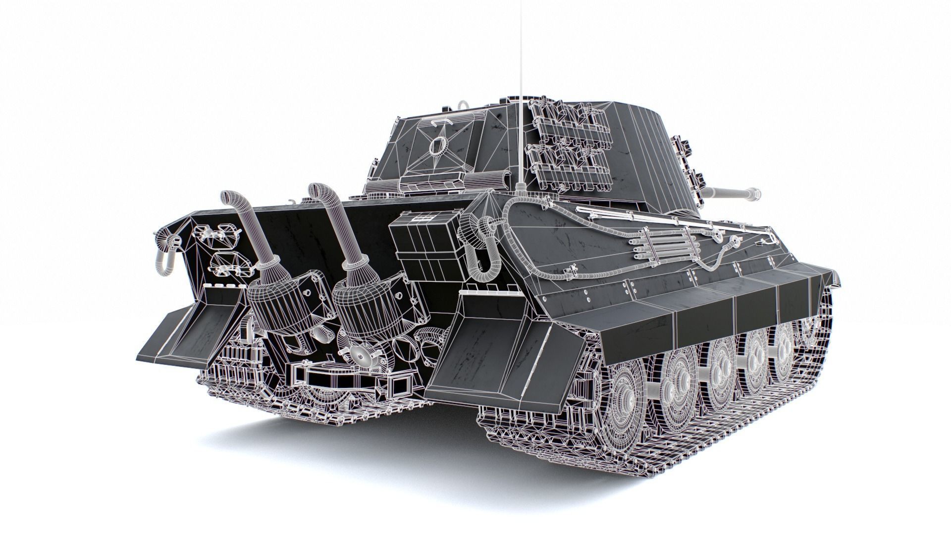 King Tiger - Tiger 2 3D model | CGTrader