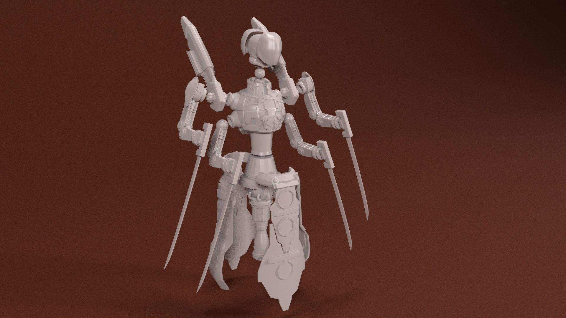 Hive AI Unit - Angel 3D model 3D printable | CGTrader