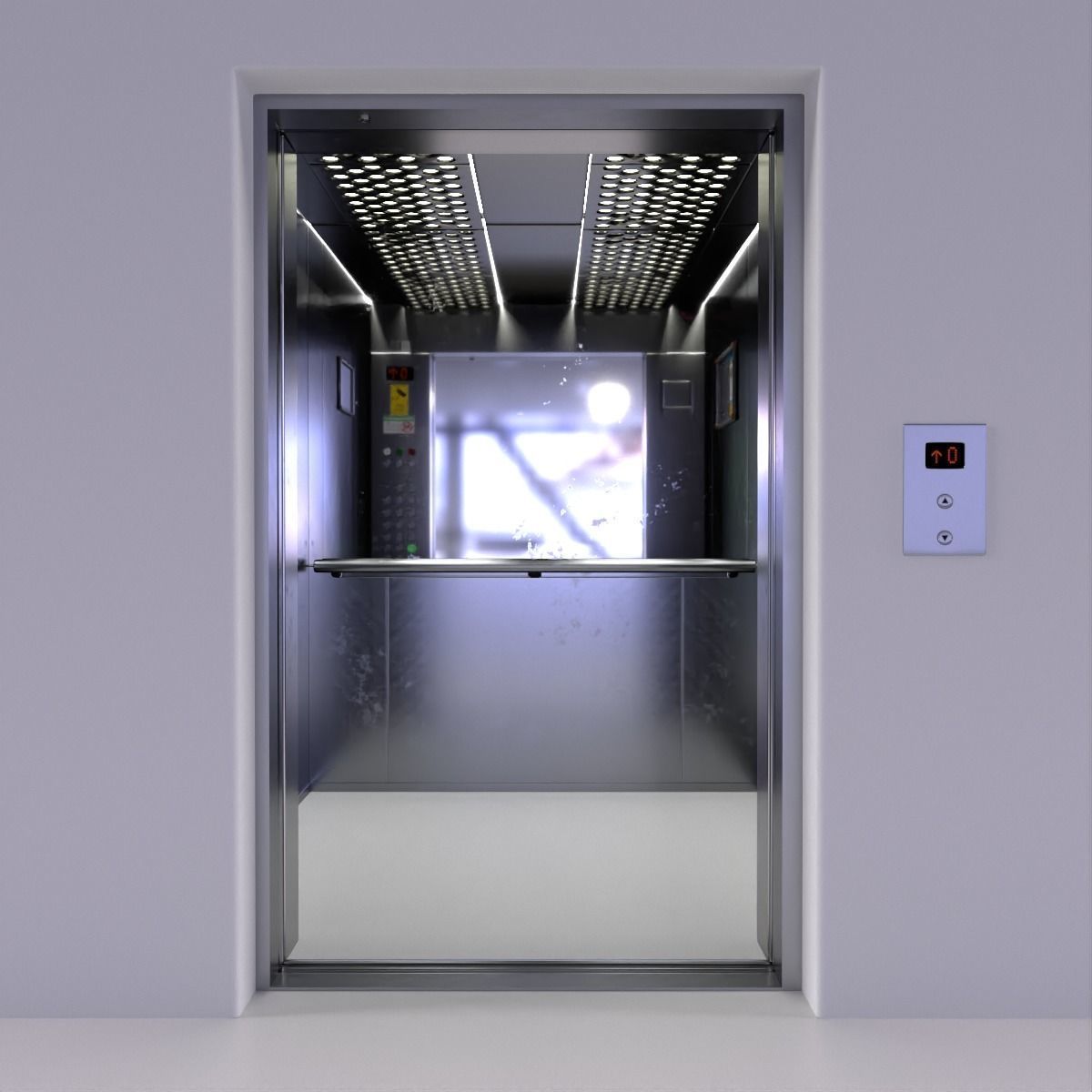 Realistic Elevator 3D model | CGTrader