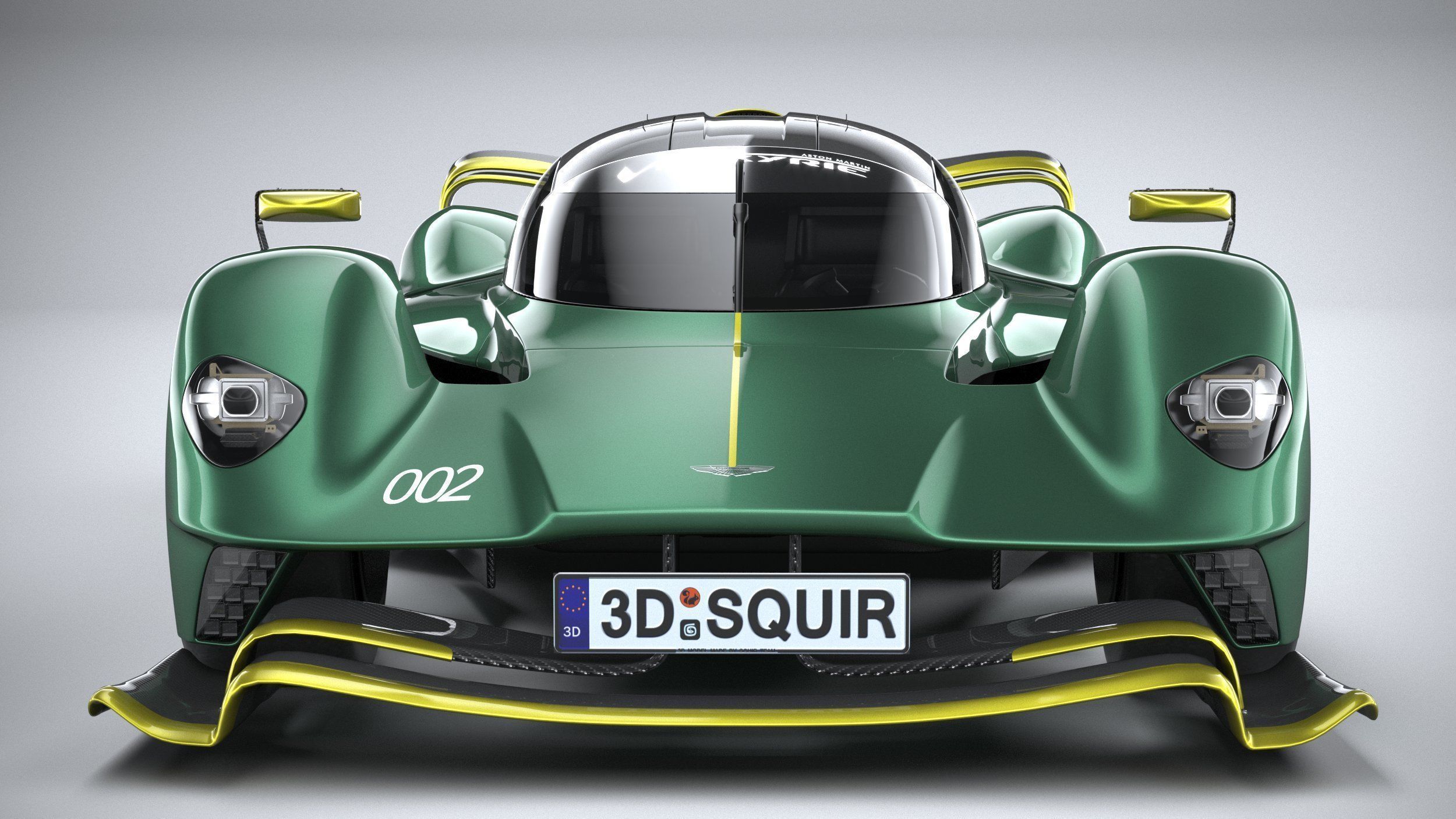 Aston Martin Valkyrie AMR Pro 2022 3D model | CGTrader
