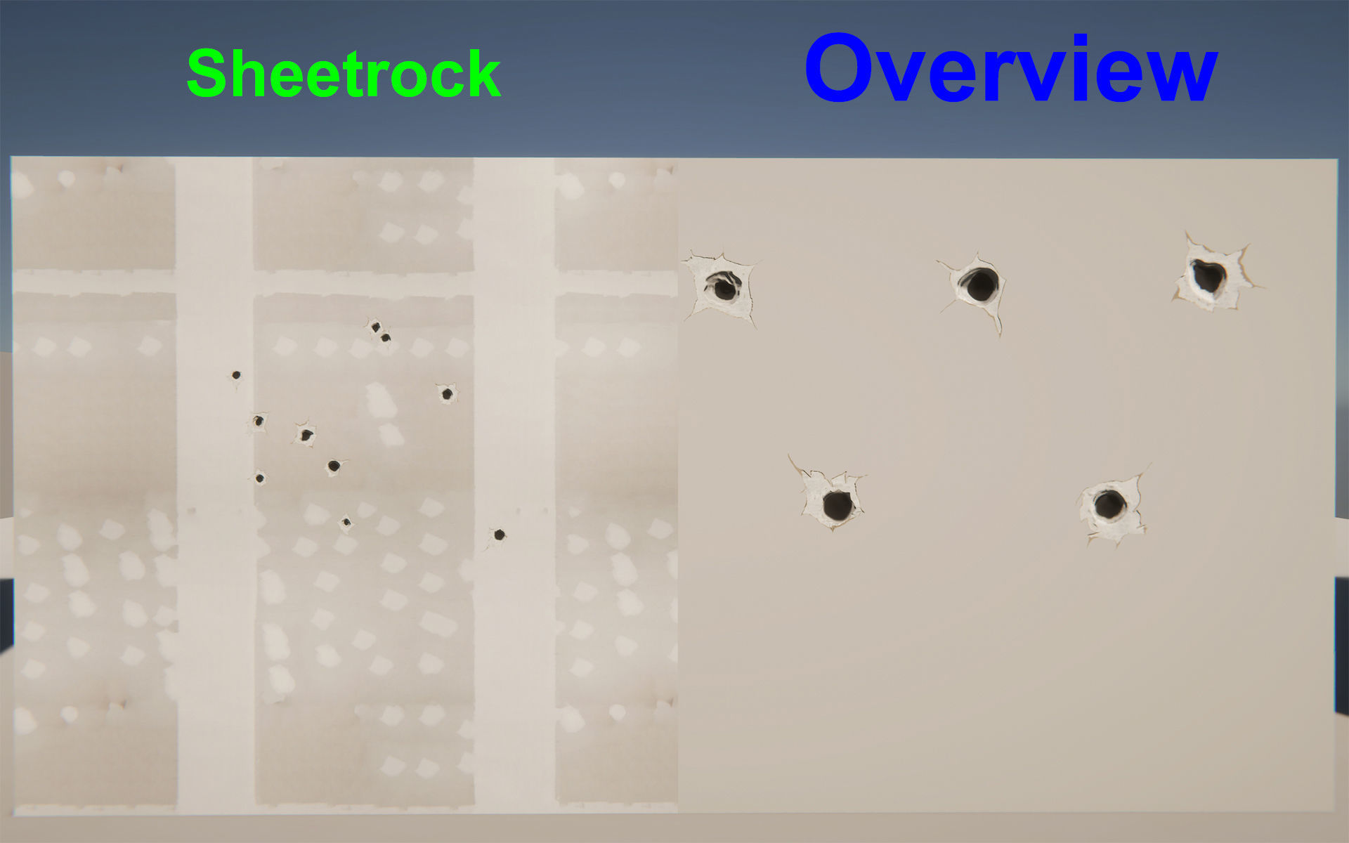 Bullet Hole Decals Texture | CGTrader