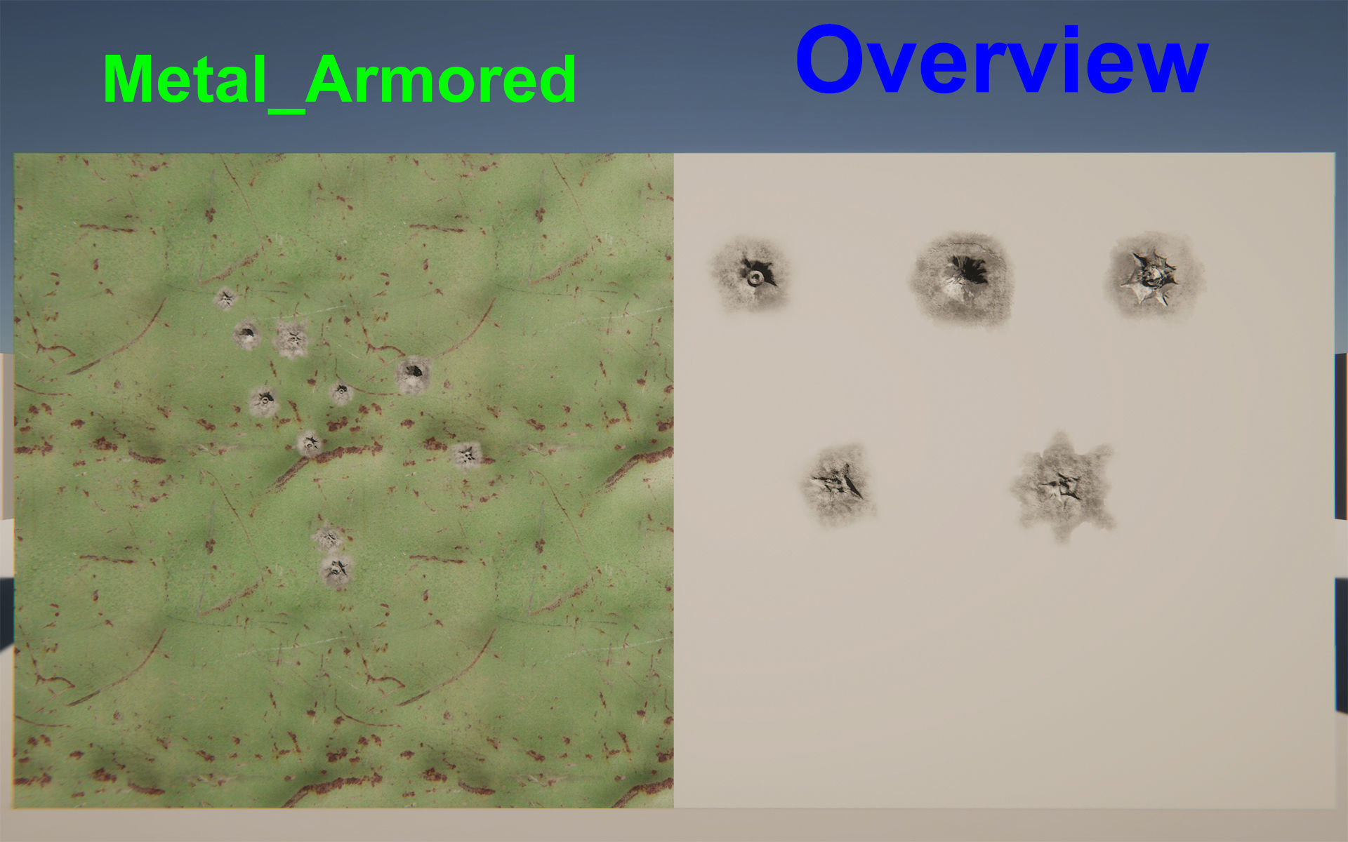 Bullet Hole Decals Texture | CGTrader