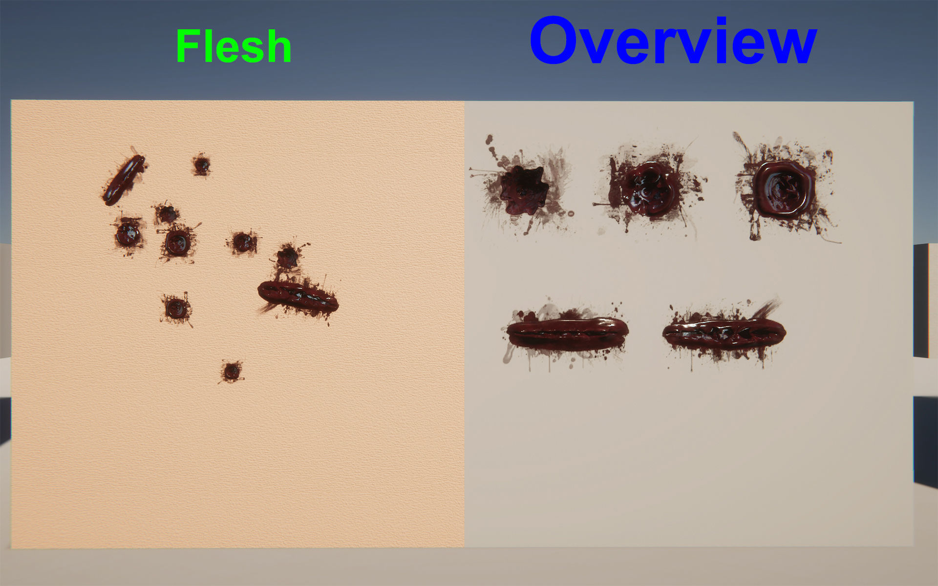 Bullet Hole Decals Texture | CGTrader