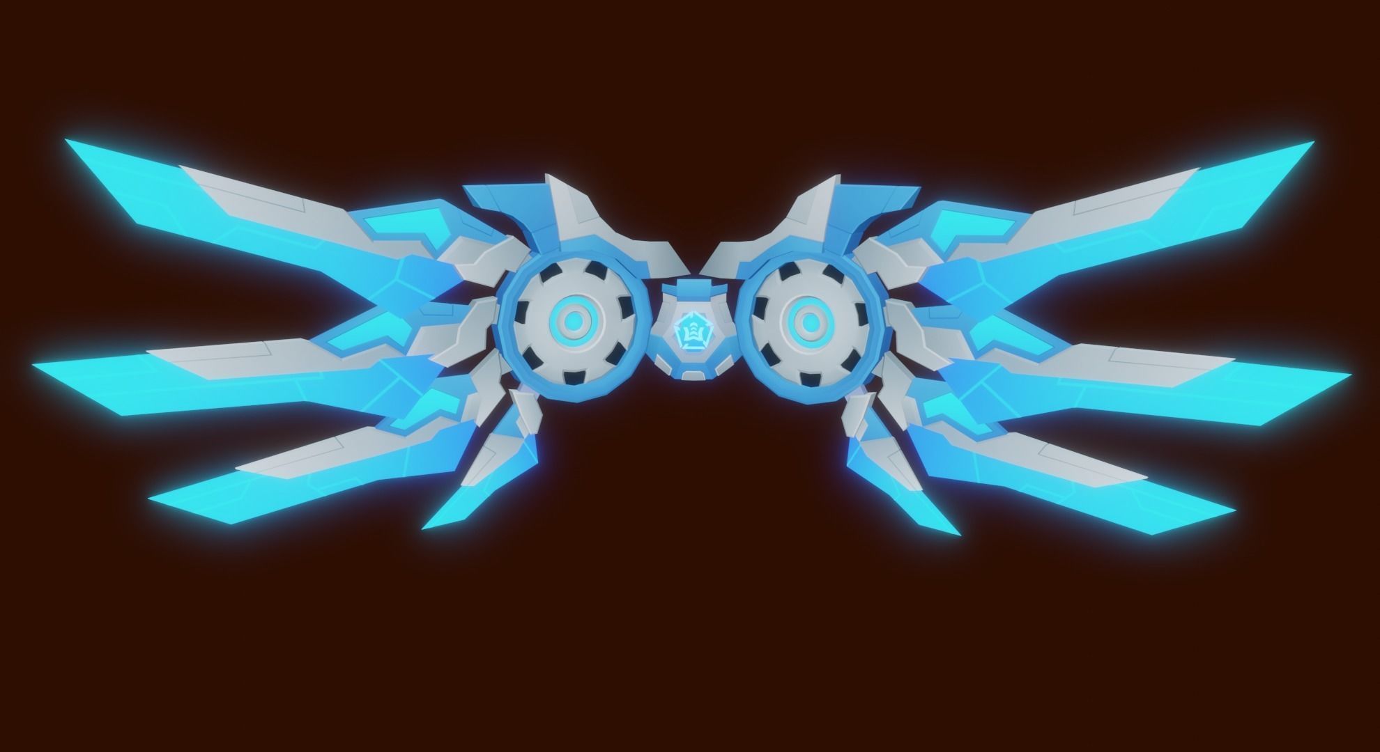3D model Mecha Wings - Icarus Project VR / AR / low-poly | CGTrader
