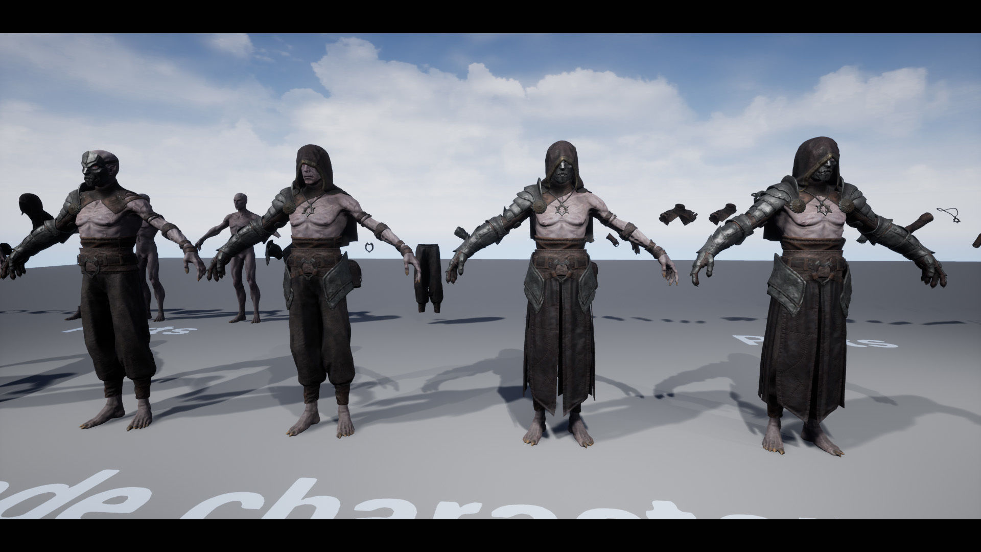 3D model Heretic Character VR / AR / low-poly | CGTrader