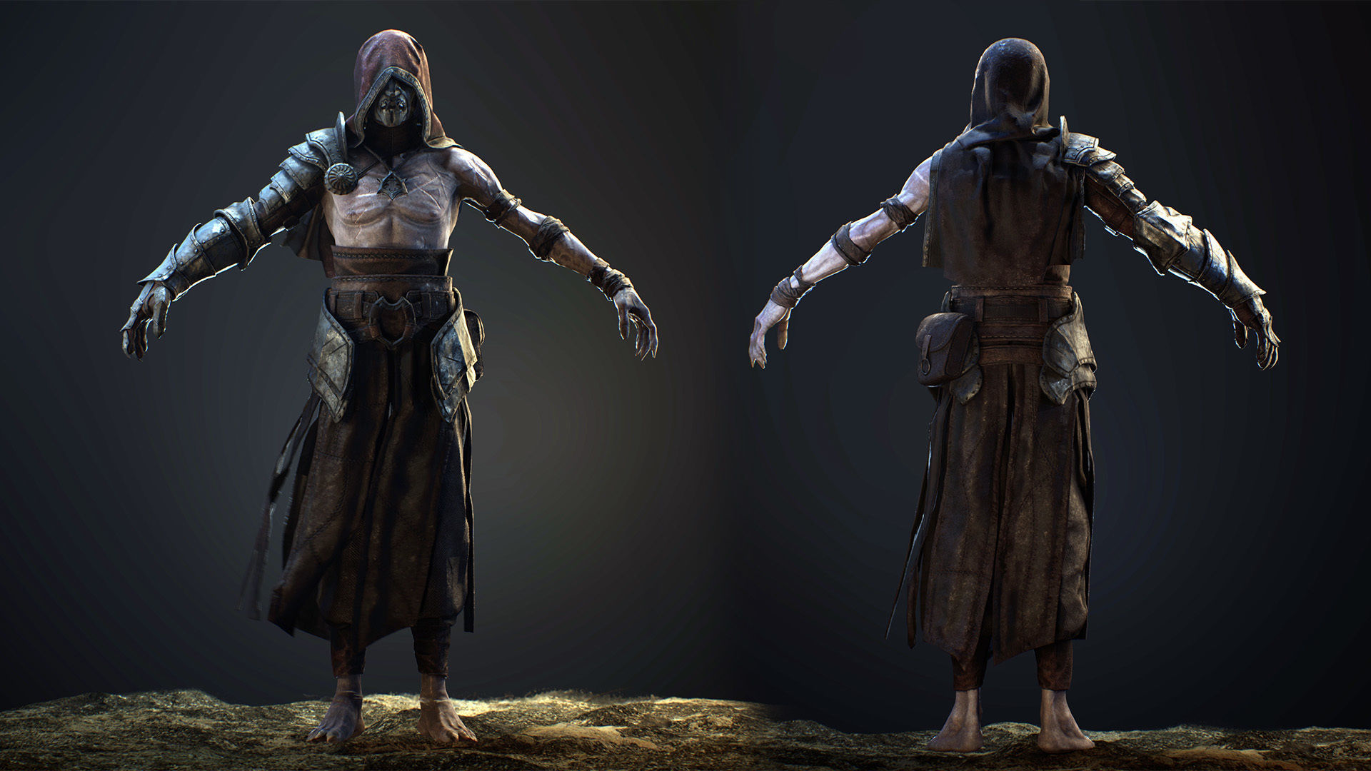 3D model Heretic Character VR / AR / low-poly | CGTrader