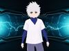 3D model Killua Zoldyck- male avatar for vrchat vtubing also for gaming ...
