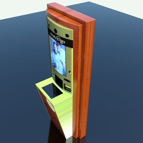 Ordering Kiosk 3D model | CGTrader