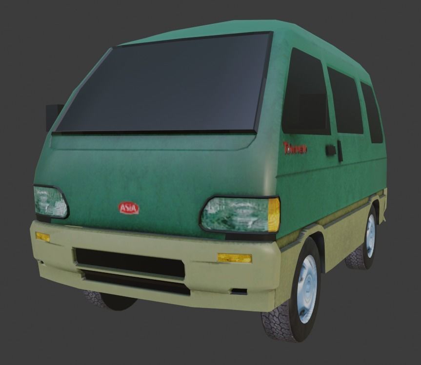 3D model Asia Towner VR / AR / low-poly | CGTrader