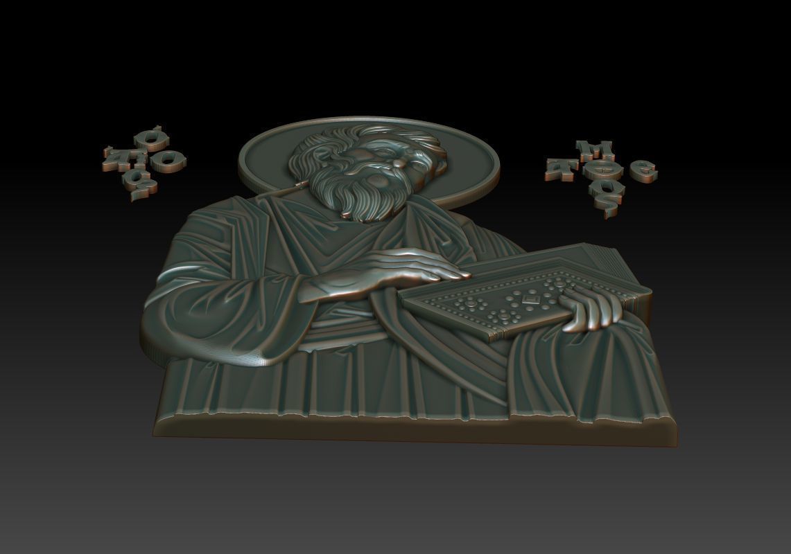 Matthew the Evangelist 3D model | CGTrader