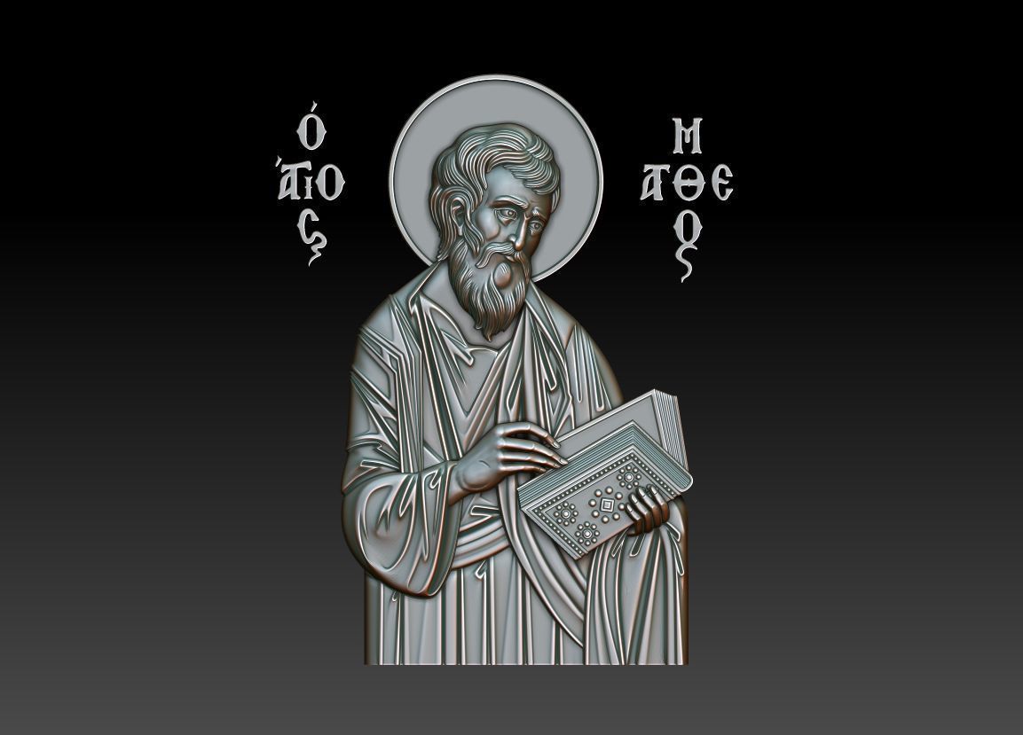 Matthew the Evangelist 3D model | CGTrader