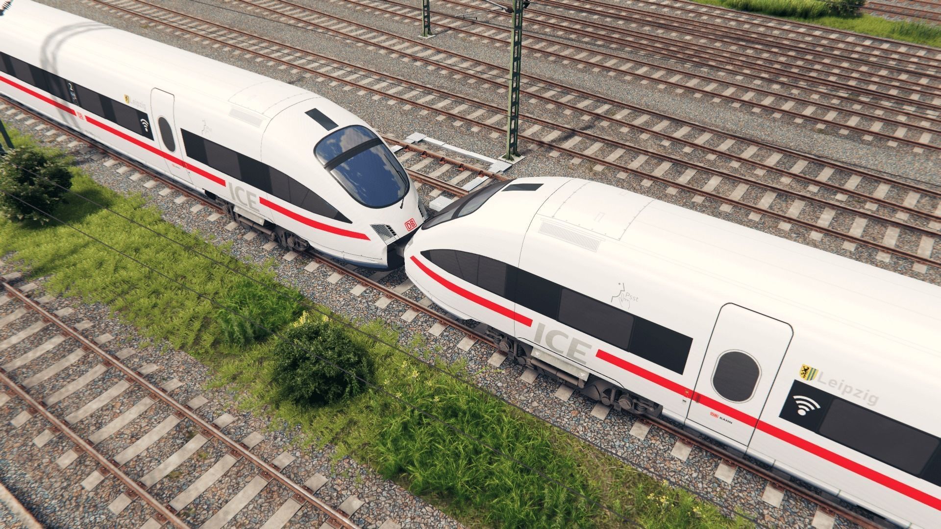 3D model Deutsche Bahn ICE T VR / AR / low-poly | CGTrader