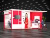Banking exhibition stand design 3D model | CGTrader