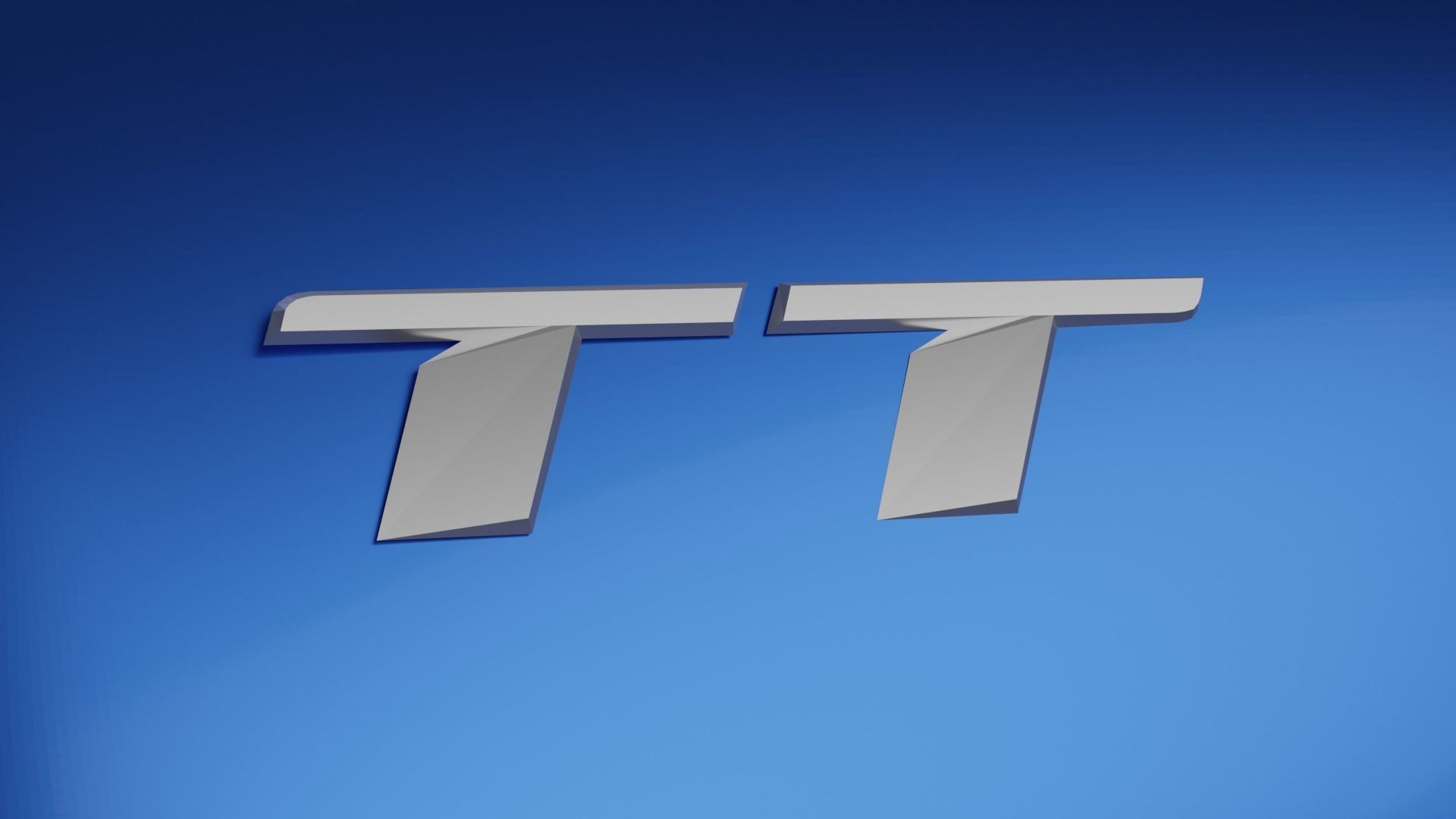 Audi TT Low Poly 3D model | CGTrader