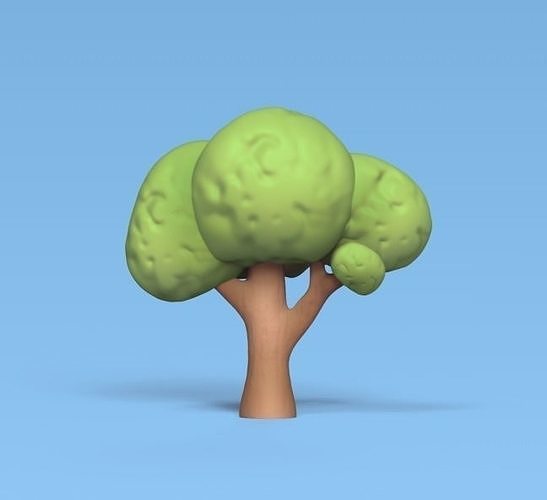 Tree Blocks Shape 3D model 3D printable | CGTrader