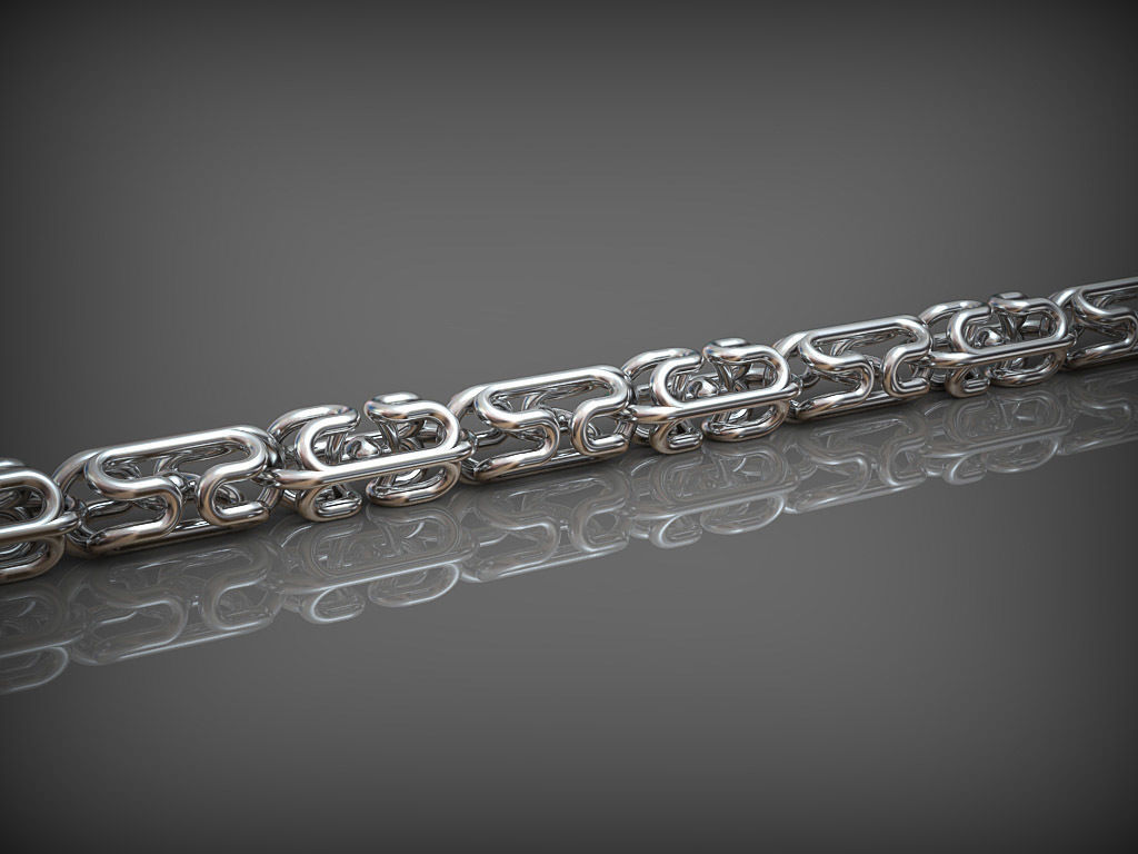 Chain Link 217 3D model 3D printable | CGTrader