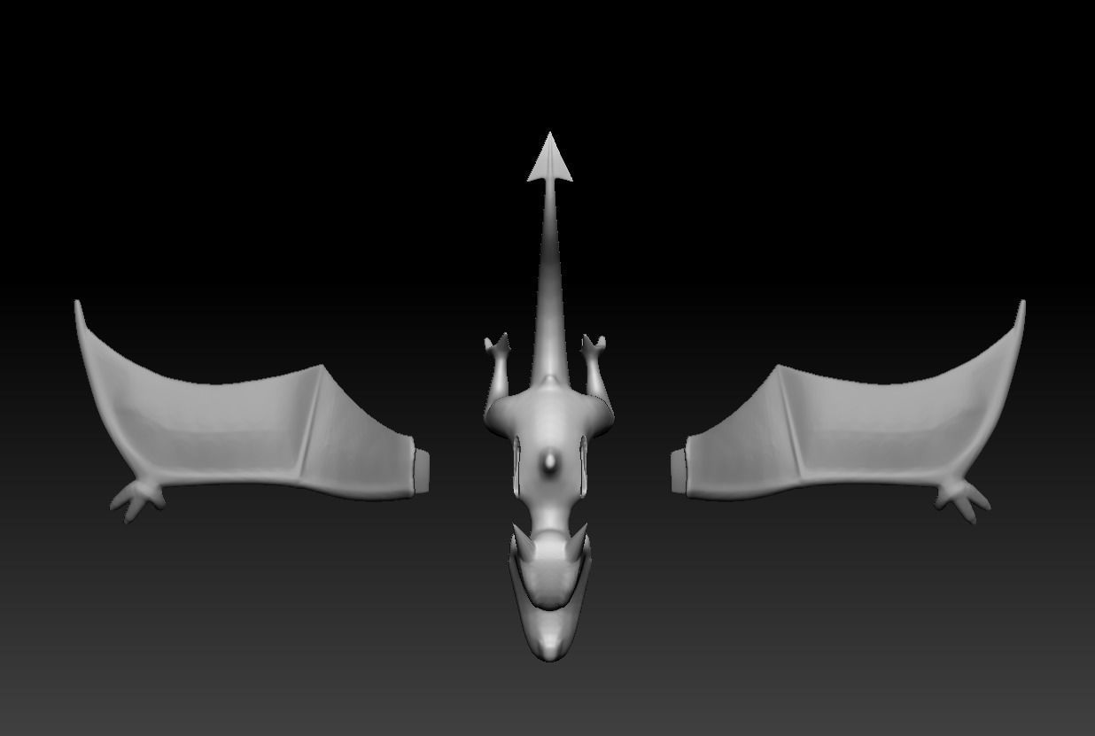 Pokemon Aerodactyl Mega Evolution 3D model 3D printable | CGTrader