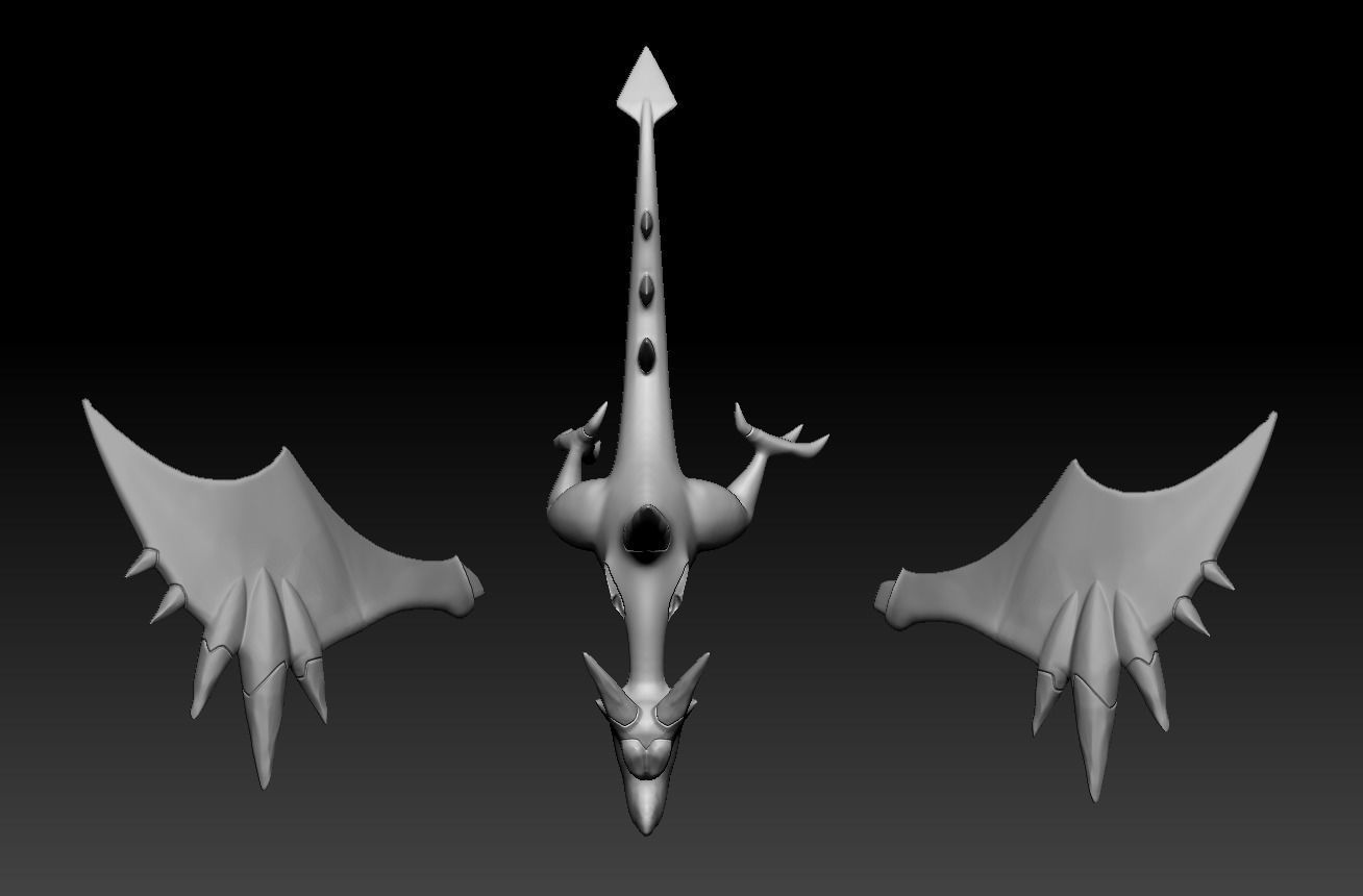 Pokemon Aerodactyl Mega Evolution 3D model 3D printable | CGTrader
