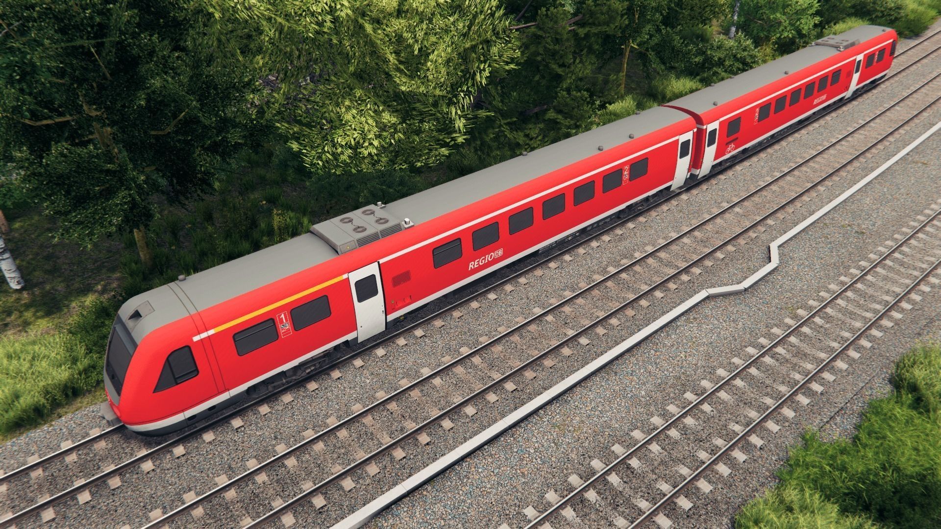 3D model Deutsche Bahn BR 612 VR / AR / low-poly | CGTrader