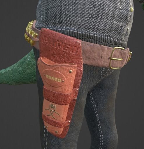 3D model 3D Model Of Rango VR / AR / low-poly | CGTrader