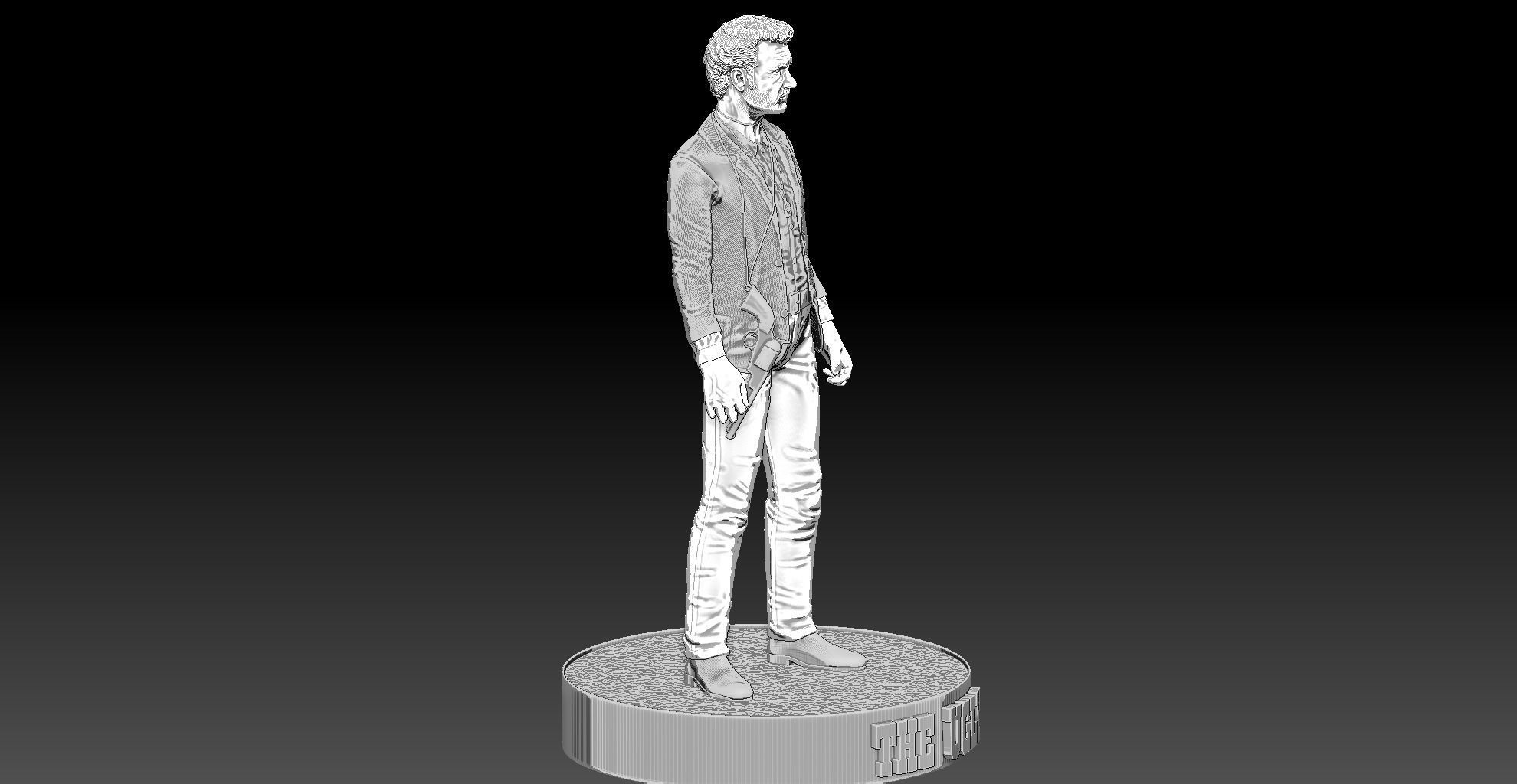 The Ugly statue of man 3D model | CGTrader