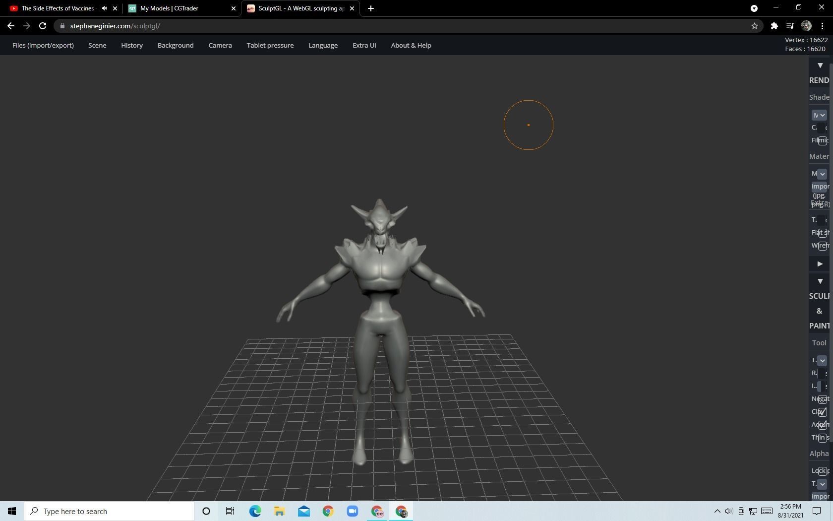 Alien base mesh free 3D model | CGTrader