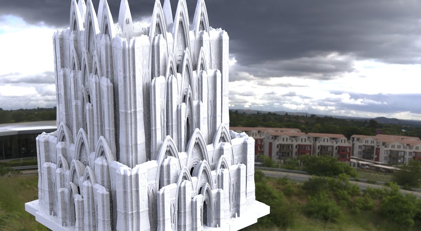 Tower Mordor Fantasy 3D model | CGTrader