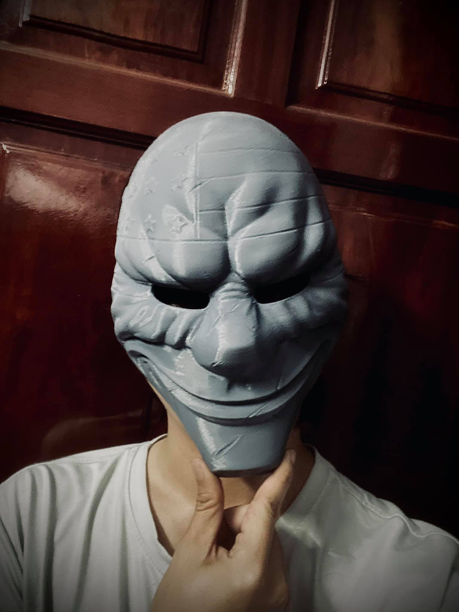 Dallas Mask - Payday 2 Mask - Halloween Cosplay Mask 3D model 3D ...