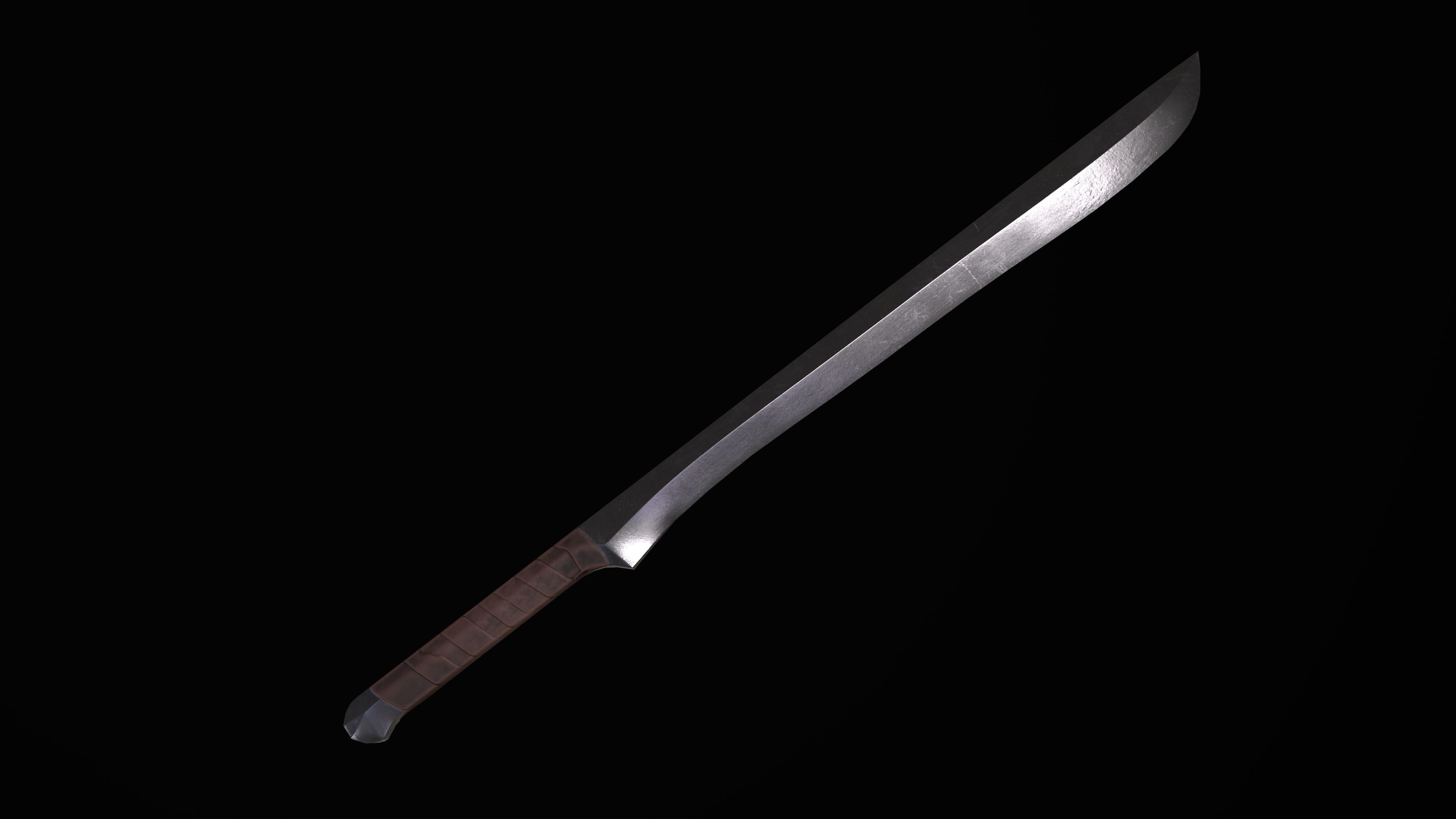 3D model Cast sword GameReady VR / AR / low-poly | CGTrader