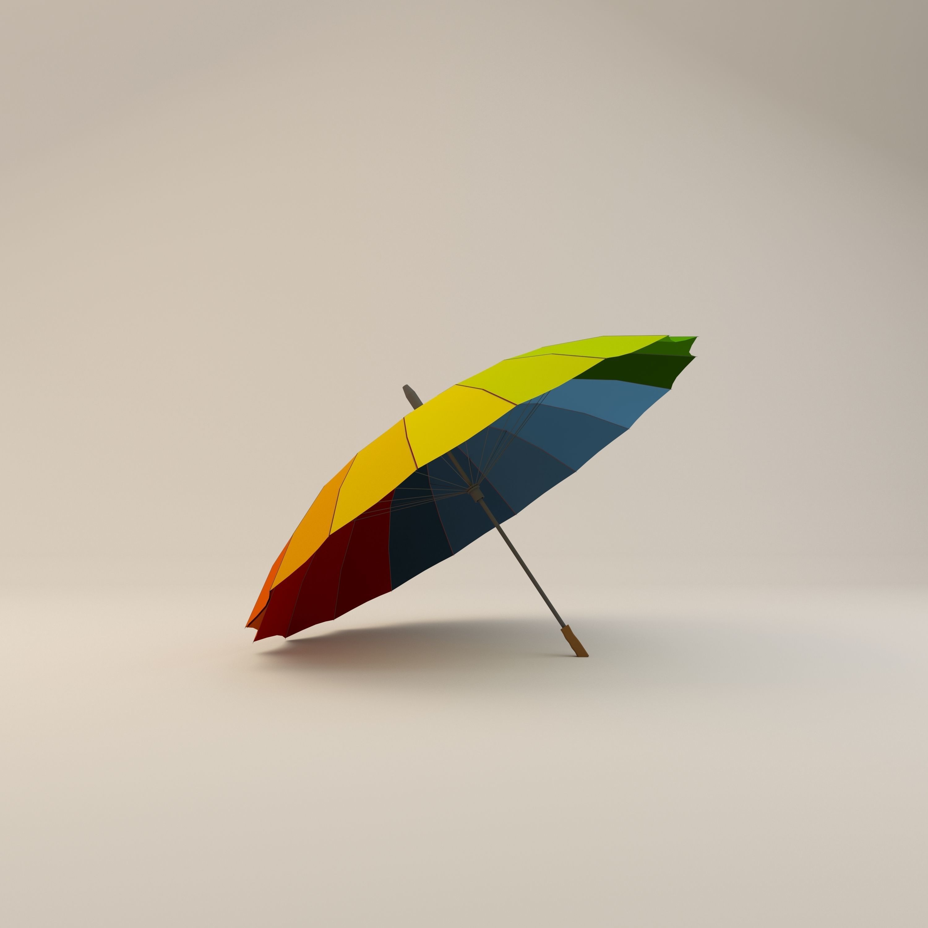 umbrella free 3D model | CGTrader