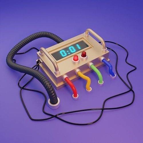 cables and tubes 3D model | CGTrader