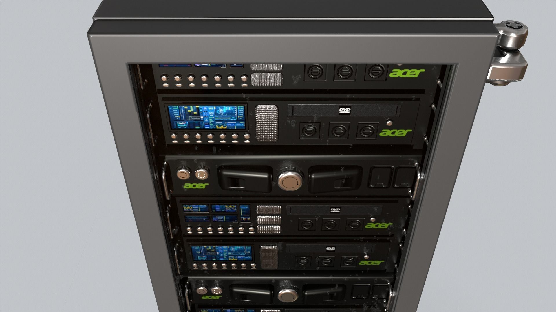 3D model Sci Fi Server Computer VR / AR / low-poly | CGTrader